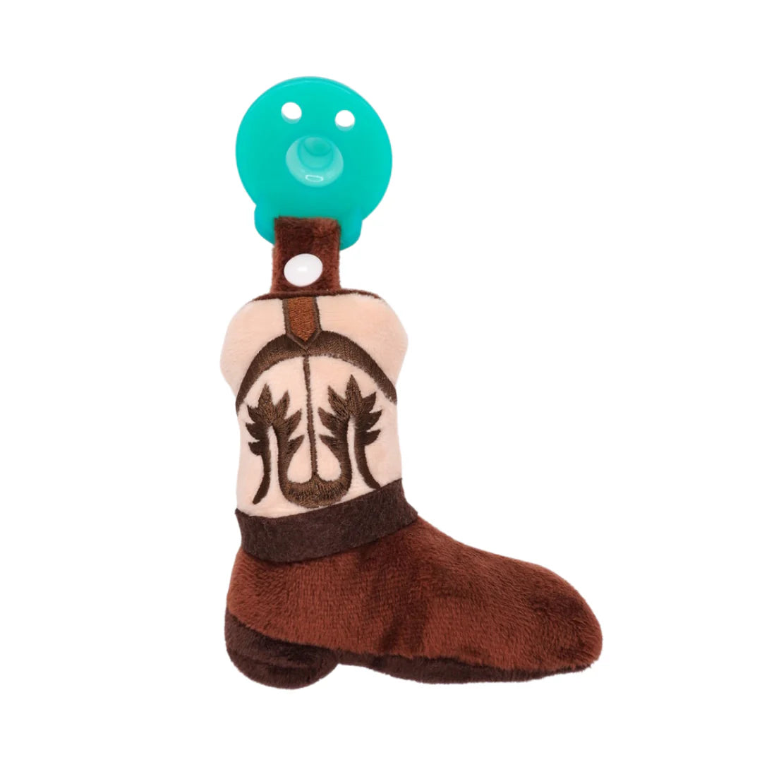 Western Boot Plush Pacifier – The Museum Store