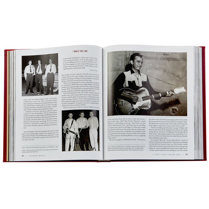 COUNTRY MUSIC LEATHER BOUND BOOK – The Museum Store