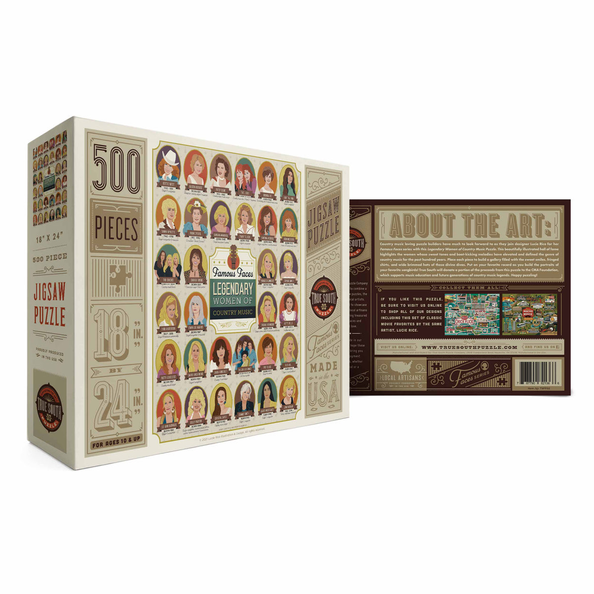 LEGENDARY WOMEN OF COUNTRY MUSIC PUZZLE – The Museum Store