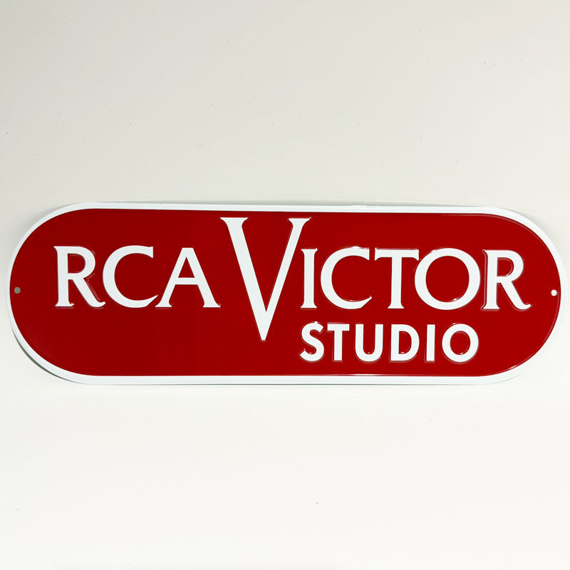 RCA Victor Studio Metal Sign – The Museum Store